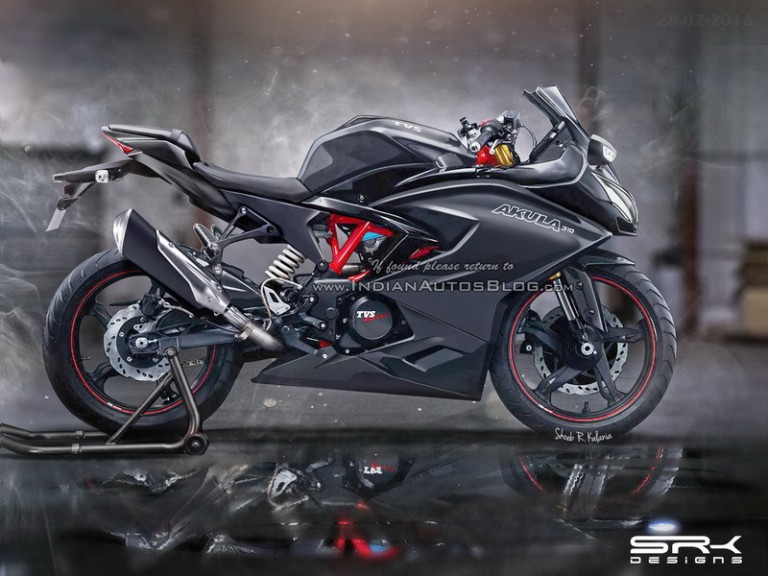จัดว่าเด็ดภาพ Render TVS Akula 310 (BMW ร่างสปอร์ต) ว่าที่ฉลามเล็กตัว ...