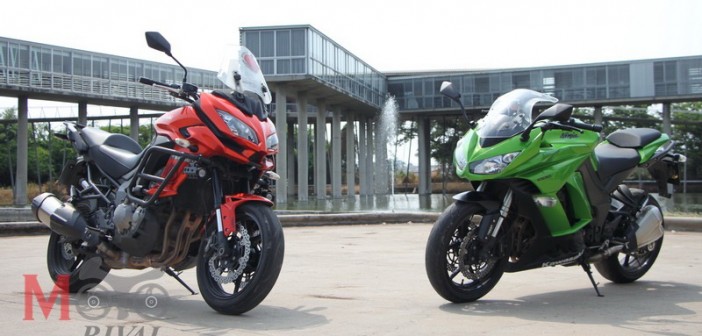 ริวิว Kawasaki Ninja 1000 & Versys 1000 2 คู่หูตัวพัน ต่างสไตล์แต่หัวใจ ...