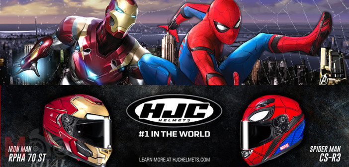ต้อนรับ Spider-Man Home Coming ด้วย HJC RPHA 70 ST Iron Man และ CS-R3 ...