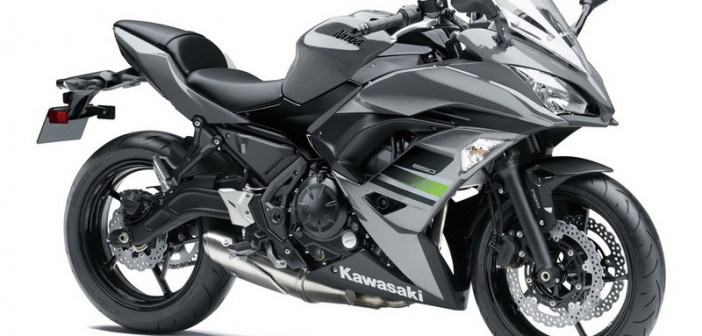 เผยโฉม 2018 Kawasaki Ninja650 อีกสี เทาเงา - Motorival.com