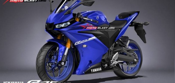 เปิดภาพเรนเดอร์ New Yamaha YZF-R25 (YZF-R3) ใหม่อ้างอิงจากภาพ Spyshot ...