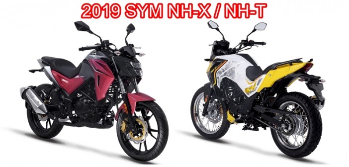 SYM Motor เปิดตัวสองแฝด NH-X / NH-T มอเตอร์ไซค์พิกัดเล็ก 125cc สำหรับ ...