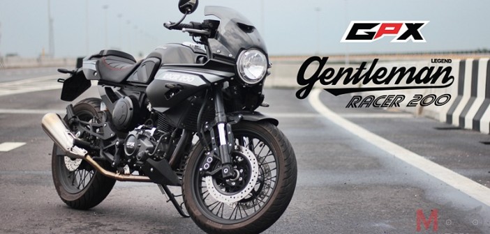สื่อญี่ปุ่น เผยชื่นชอบหลังสัมผัส GPX Gentleman Racer 200 - Motorival.com