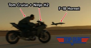 ทีเซอร์หนัง Top Gun ภาคสอง โผล่ฉาก Marverick ขี่มอเตอร์ไซค์ (Kawasaki ...