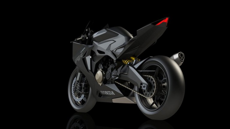 Honda CBR750RR Concept จับสปอร์ตไบค์อัพเป็นสปอร์ตเรพลิก้าพันธ์ุแท้ ...