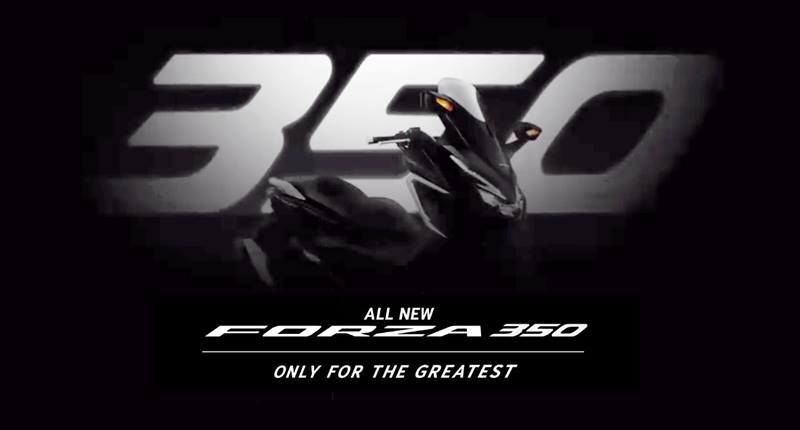 Honda Forza 350 คอนเฟิร์มเปิดตัวอย่างเป็นทางการสัปดาห์หน้า - Motorival.com