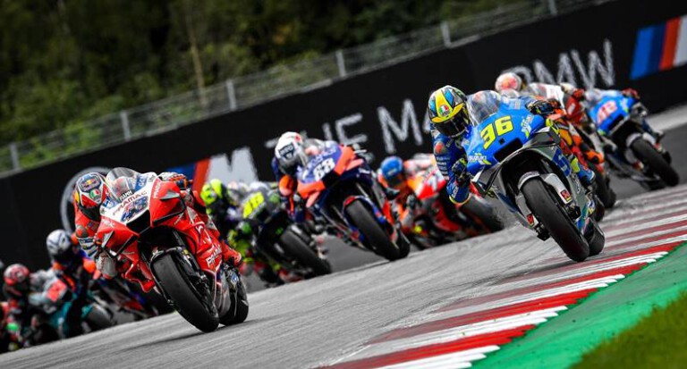 ชมตัวเลขของรถแข่ง MotoGP Top Speed ทำได้เท่าไรกัน? - Motorival.com