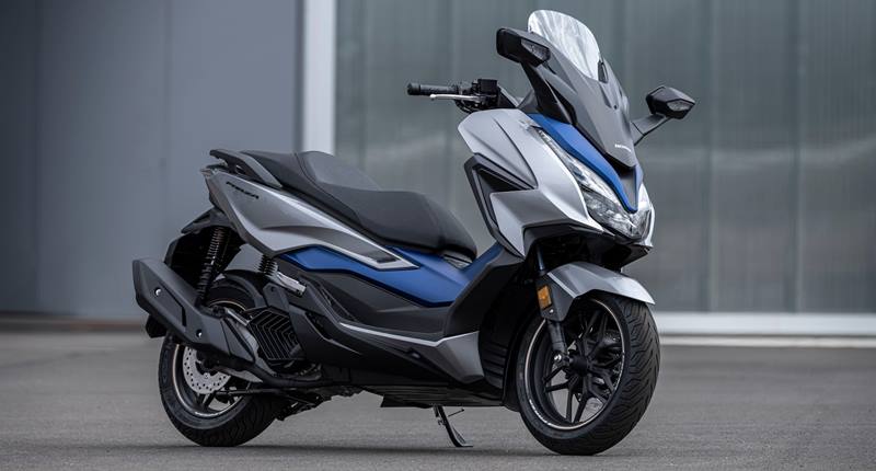 เปิดตัว 2021 Honda Forza 125 น้องเล็กสุดท้อง ปรับโฉมตาม Forza 350 ...