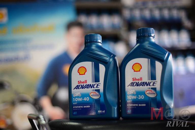 รีวิว Shell Advance AX7 น้ำมันเครื่องสำหรับผู้ใช้มอเตอร์ไซค์ในชีวิต ...