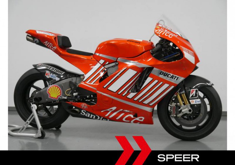 Ducati Desmosedici GP8 ตัวแข่ง MotoGP แท้ๆ ประกาศขายออนไลน์ 16.4 ล้าน ...