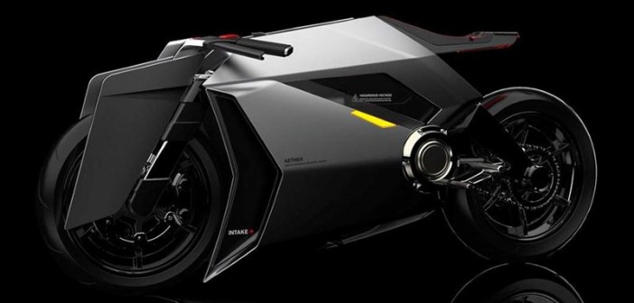 Aether concept รถมอเตอร์ไซค์ไฟฟ้า ที่สามารถเป็นเครื่องกรองอากาศได้ด้วย ...