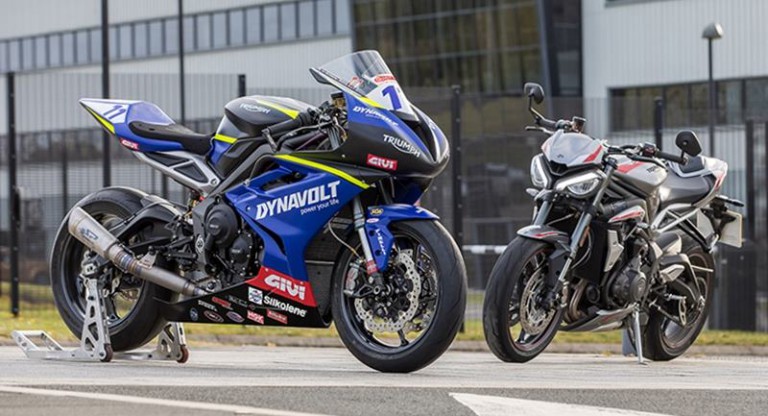 เผยโฉม Triumph Street Triple 765 RS - Dynavolt Racing Team - Motorival.com