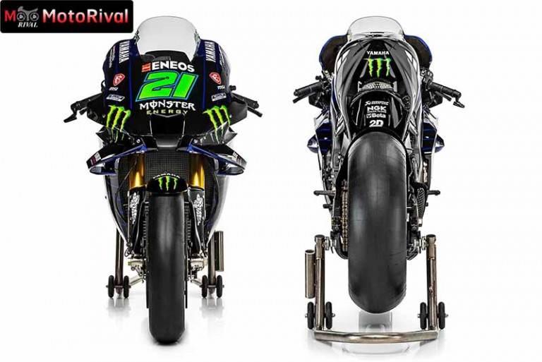 2022 Monster Yamaha YZR-M1 Quartararo, Morbidelli - Motorival.com