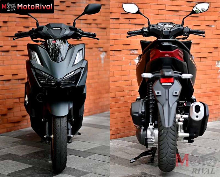 เปรียบเทียบสเป็คทางเทคนิค Honda Click 160 vs Airblade 160 - Motorival.com