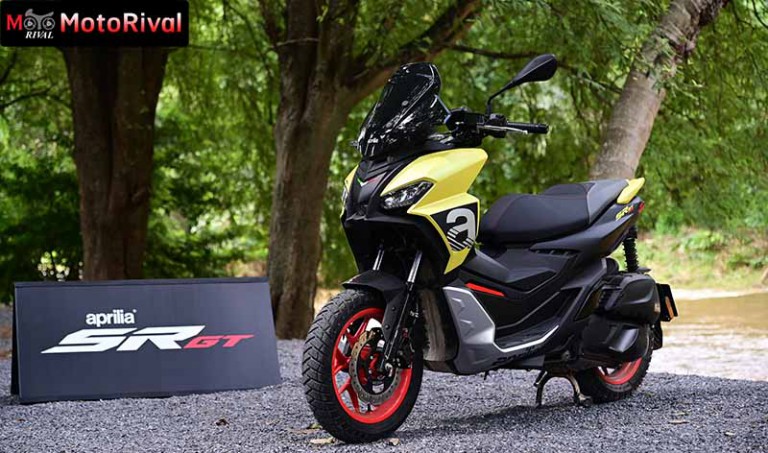 รีวิว Aprilia SR GT200 บิดเต็มทริป Scooter แค่คันเดียว แต่เหมือนได้รถ 3 ...