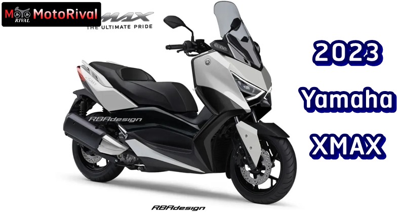 2023 Yamaha XMAX 300 เรนเดอร์ ปรับหน้าใหม่สู้คู่แข่ง? - Motorival.com