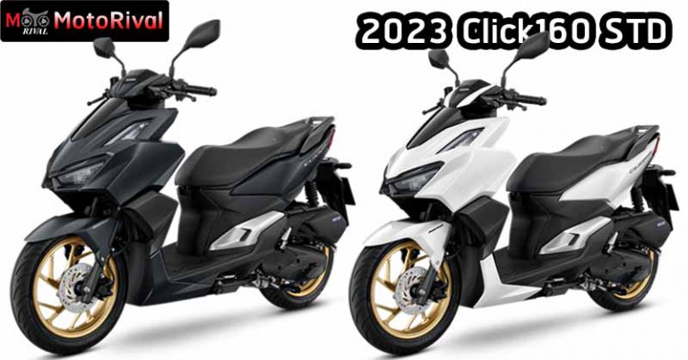 2023 Click160 จ่าฝูงสีใหม่ Midnight Blue ราคา เดิม เพิ่มเติมในบางสี - Motorival.com