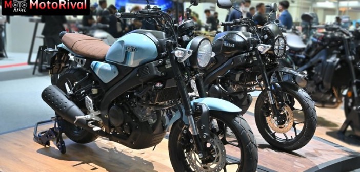 2023 Yamaha XSR155 ราคา 9.66 หมื่นบาท สีใหม่ฟ้าละมุน [BIMS2023 ...
