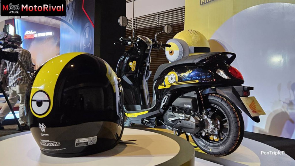 เปิดจองแล้ว Honda Scoopy Minions Limited Edition เพียง 6,000 คันในไทย ...