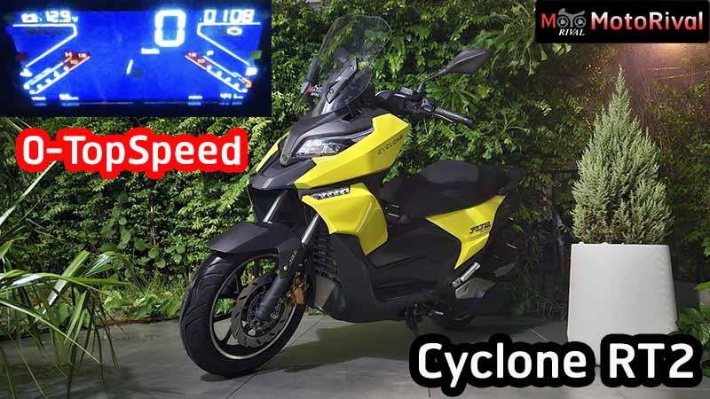 TopSpeed Cyclone RT2 & Accerelation Test by MotoRival - Motorival.com