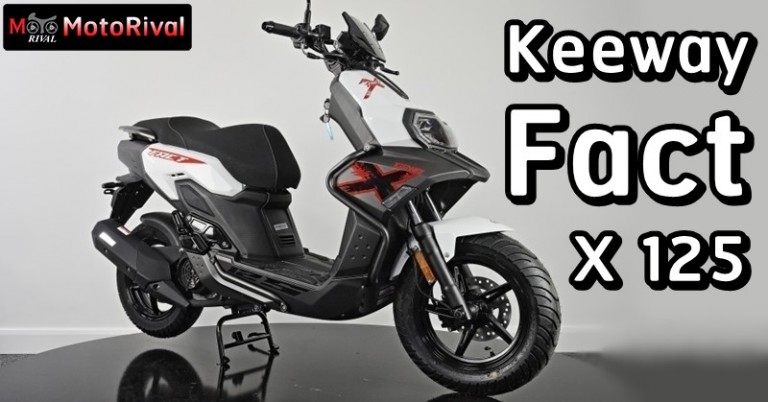 Keeway Fact X 125 สกู๊ตเตอร์สายลุย? แรงบันดาลใจจาก BMW GS - Motorival.com