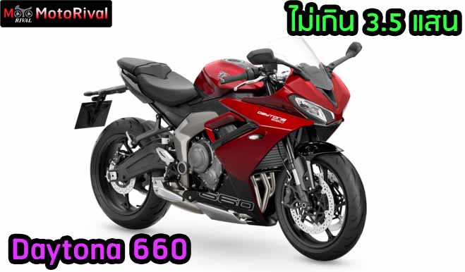 Triumph Daytona 660 มาแล้ว เดือนหน้า เจอกันแน่นอน ไม่เกิน 3.5 แสน - Motorival.com
