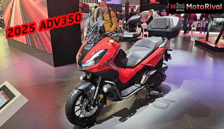 2025 Honda ADV350 จอสีมาแล้ว EICMA2024 - Motorival.com