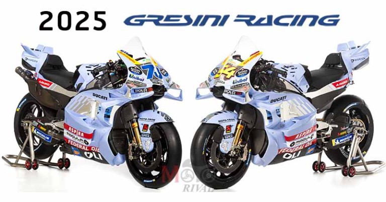2025 Gresini Racing MotoGP สีรถสดใสขึ้น ได้ รุกกี้ เฟอมิน แทนที่ MM93 - Motorival.com